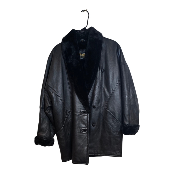 Raffaelo | Jackets & Coats | Vintage Italian 8s Womens Shearling Fur ...